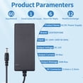 CENTROPOWER DC 12V 5A Power Supply Adapter AC 100-240V TO DC 12V for ...