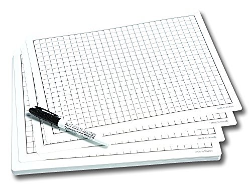 Learning Advantage 7858 Dry Erase Grid Boards, Grade: Kindergarten ...