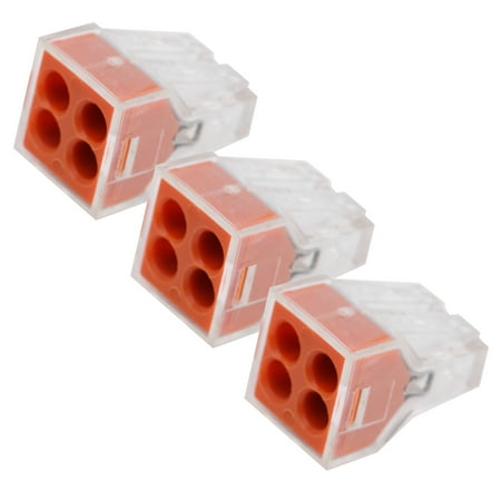 Terminal Block, Insulation Aging Resistance Red Copper PCT Quick ...