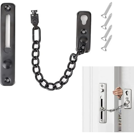 Xizioo Door Latch Guard Chain, Door Security Chain, Anti-theft Door ...