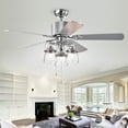 Safavieh Parlin 3-Light Glam Ceiling Light Fan - Walmart.com