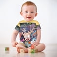 Animated Tiny Toons Looniversity Baby One-Piece Rompers Summer Short ...