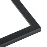 40x14 Frame Black Charcoal Grey Wood Textured Picture Frame | 0.75 Inch ...