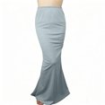 Dianli Gifts Maxi Skirt Women's High-Waist Solid Stretch Bodycon ...