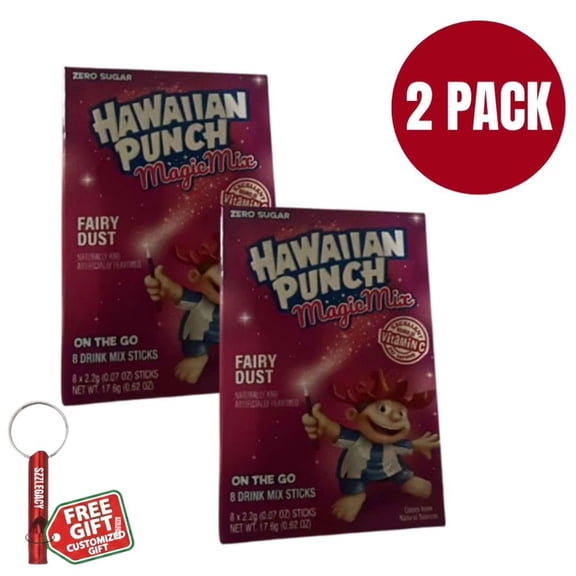 Crush Pink Swirl Slush On-The-Go Drink Mix (2 Pack) + Bonus Customized ...