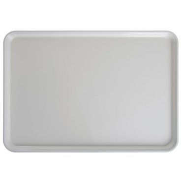 HUBERT® White Fiberglass Market Display Tray - 18" L x 13" W x 1" H ...