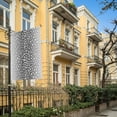 Art Ash Gray Garden Flags For Outdoor, Vintage White Polka Dots Gray ...