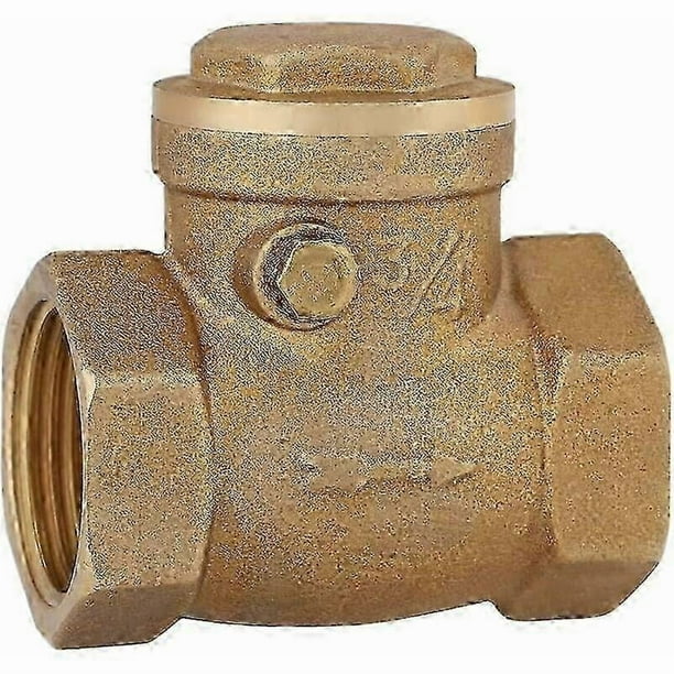 Check Valve, Swing Check Valve DN20 232PSI 3/4 Female Brass Water Check ...