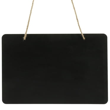 Excello Global Products Rustic Handcrafted Chalkboard Sign: Uniquely ...