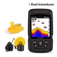 Depth Fish Finder Transducer 2-in-1Wired & Wireless Sensor Portable ...