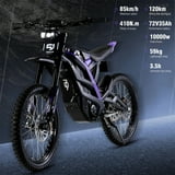 Falcon Pro 10000W peak 52MPH 410NM 79 Bike Off-Road for Adults ,72V ...