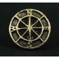 Zeckos Bronze Cast Iron Nautical Compass Rose Drawer Pull Set of 12 ...
