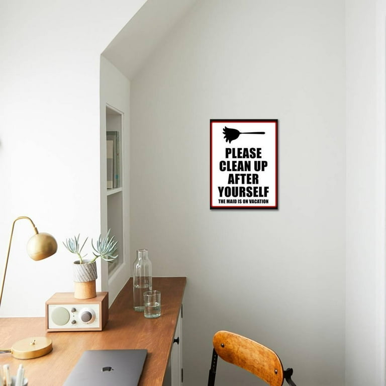 Clean Up After Yourself Poster