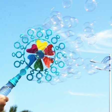Bubble Making Toys,Creative Windmill Bubble Machine Toy, Blowing ...
