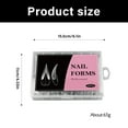 Professional Acrylic Nails Forms Full Coverage Mold Precise Graduated ...