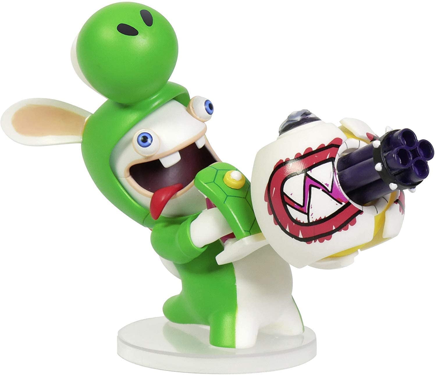 Rabbid Yoshi 3’’ Figurine - Mario + Rabbids Kingdom Battle | Walmart Canada