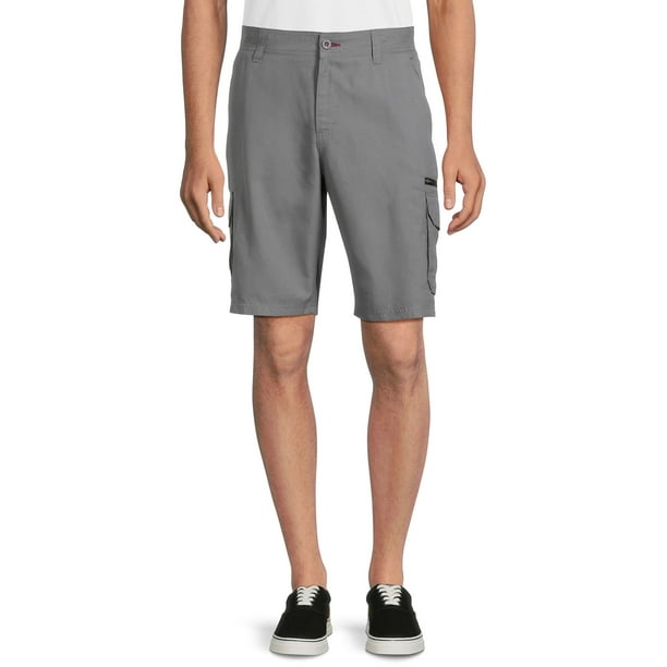 Burnside Men's Microfiber 10" Cargo Shorts, Waist Sizes 30"-40", Mens ...