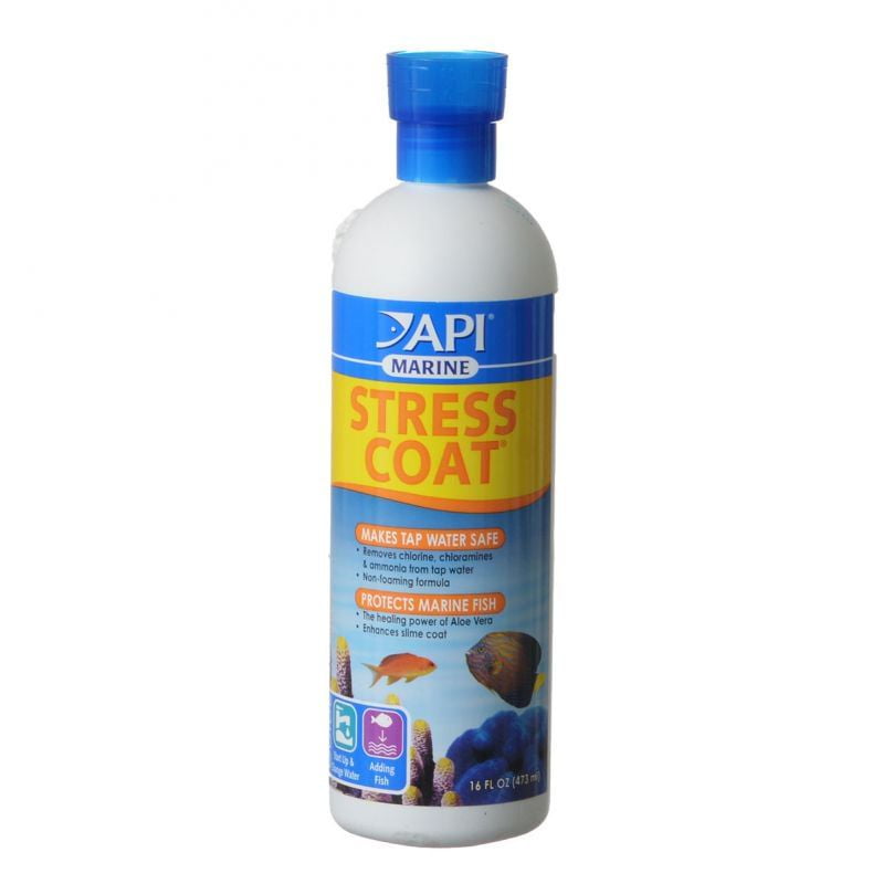 API Stress Coat Marine Fish & Tap Water Conditioner [Aquarium ...