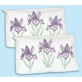 Jack Dempsey Stamped Pillowcase Shams 2/Pkg-Iris - Walmart.com