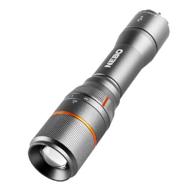 NEBO Luxtreme MZ60 Blueline Rechargeable, Powerful 500 Lumen Half-Mile ...