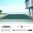 GoDecor 16 x 32 ft, Pool Safety Cover for Inground Pools, Outdoor ...