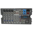 Samson Expedition XP800 800 Watt 8" PA DJ Speakers+Mixer+Lavalier Mic ...