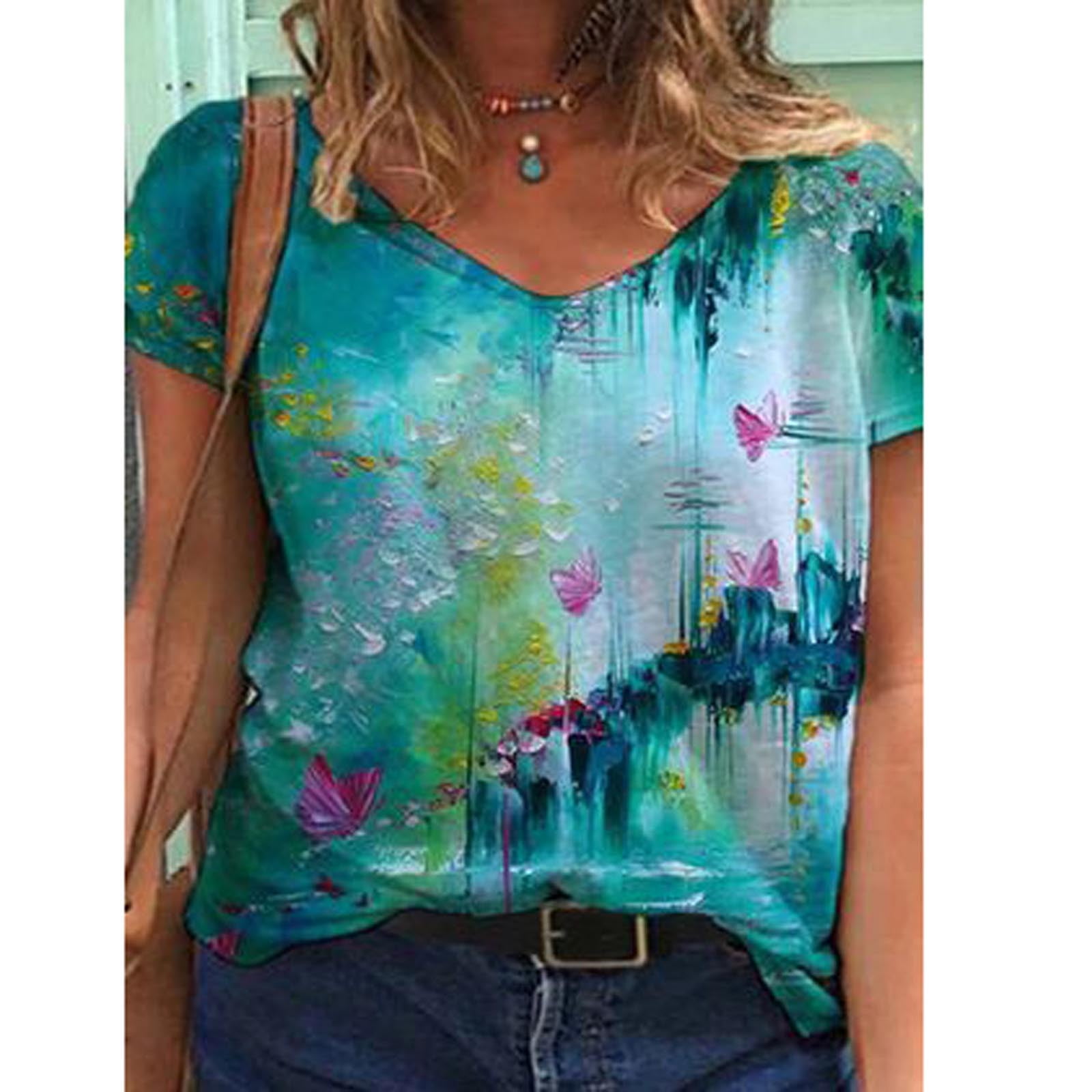 Click here for Smihono Womens Tops Summer Dressy Casual Fashion W... prices
