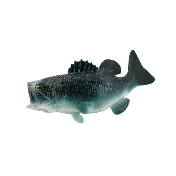 Bass, Largemouth Bass, Museum Quality, Hand Painted, Rubber Fish Figure ...