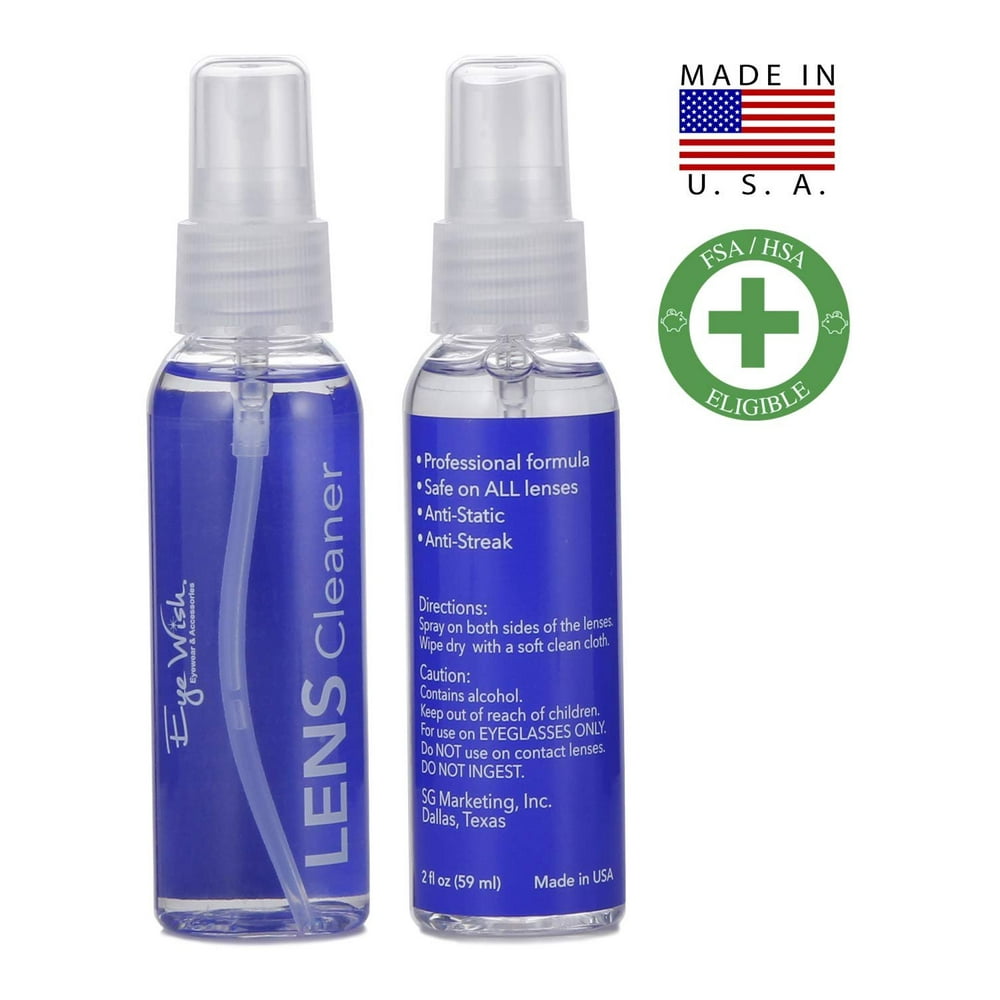 Eyeglass Lens Cleaner Spray | 10 Pack of 2oz Glasses Cleaning Spray for ... Eyeglass Lens Cleaner Spray | 10 Pack of 2oz Glasses Cleaning Spray for ...