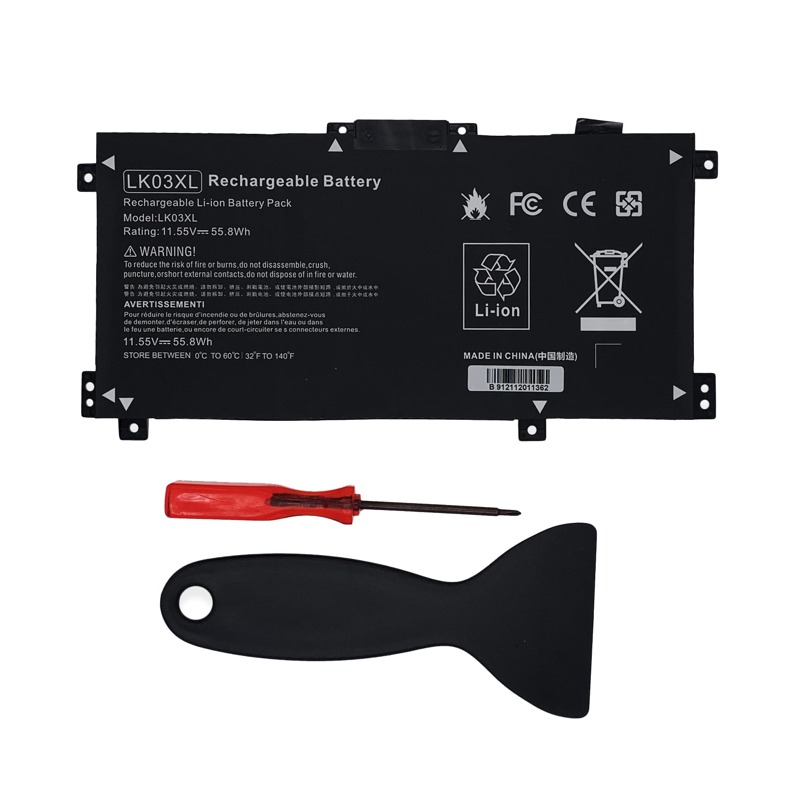 LK03XL Replacement Battery for HP Envy X360 15-BP 15-BQ 15-CN 15-CR 15M ...