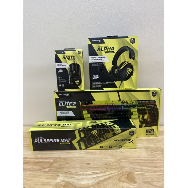 Hyper X TimTheTatMan Collection Bundle - Cloud Alpha Gaming Headset ...