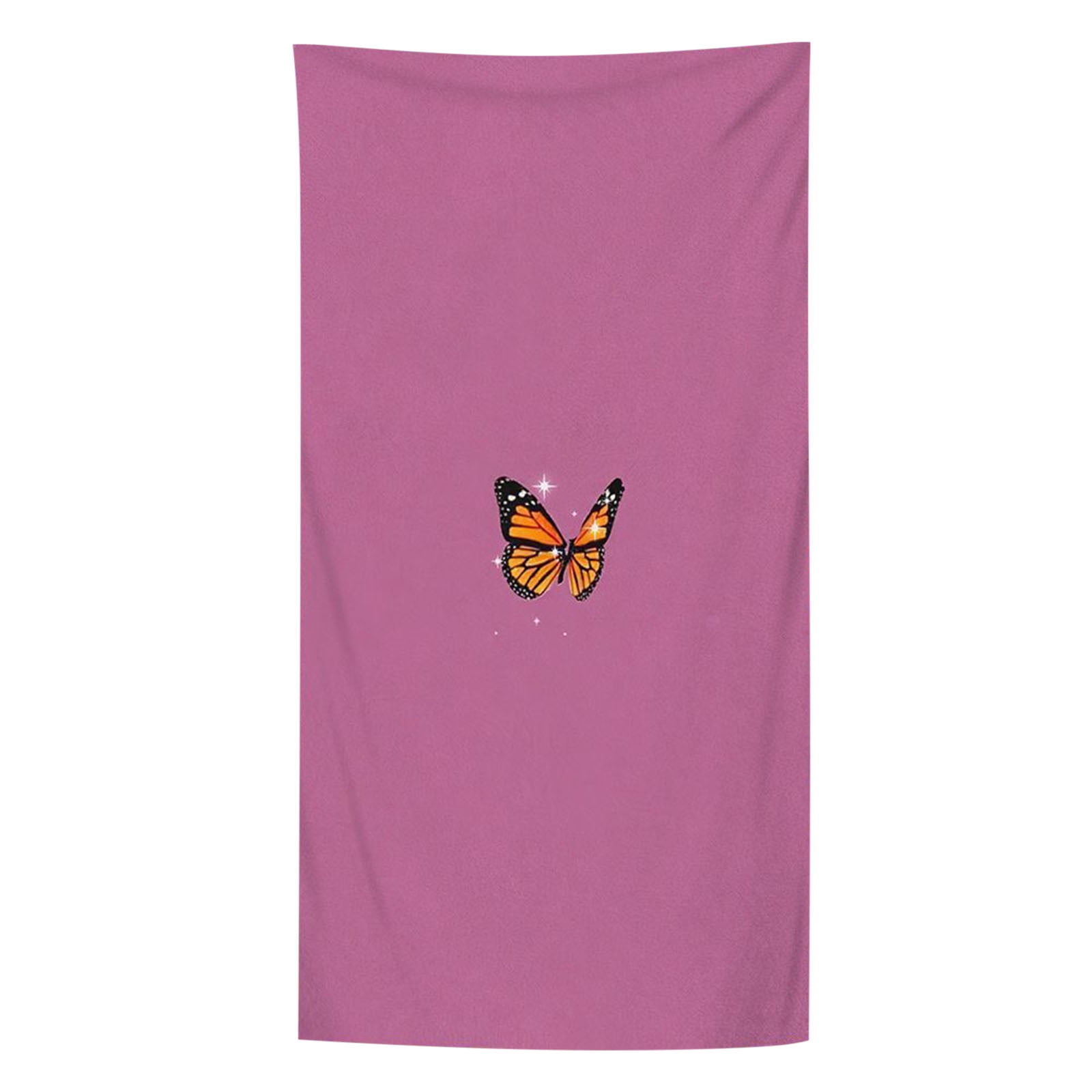 Jikolililili Fly Butterfly Beach Towel for Girls Boys Men Women ...