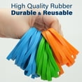 LotFancy, Colored Rubber Bands, Size #64, 130 pcs Heavy Duty - Walmart.com