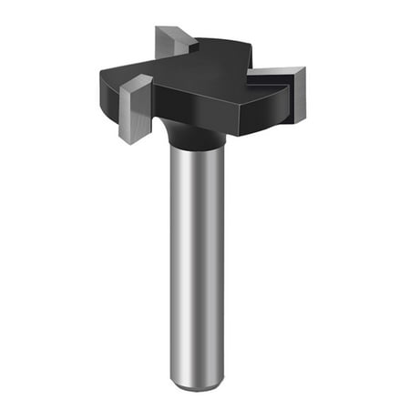 Three-blade T-slot Mortise Knife CNC Spoilboard Surface Router Bit Wood ...
