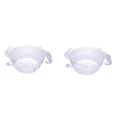 Clear Plastic Hanging Basket Drip Tray, 8-Inch Indoor and Outdoor Plant ...
