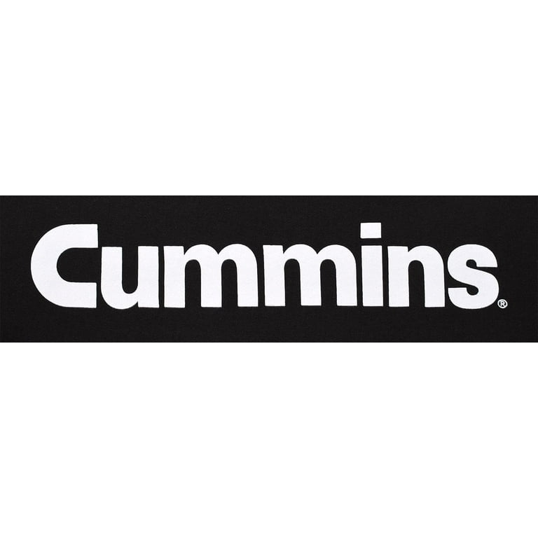 White Cummins Logo