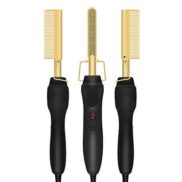 Electric Hot Comb, Hair Straightener Comb, Ceramic Pressing Comb for ...