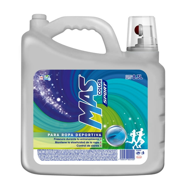Detergente líquido MAS Sport 8.3L | Bodega Aurrera en línea
