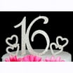 Sweet 16 Birthday Cake Toppers Bling Birthday Cake Topper - Walmart.com
