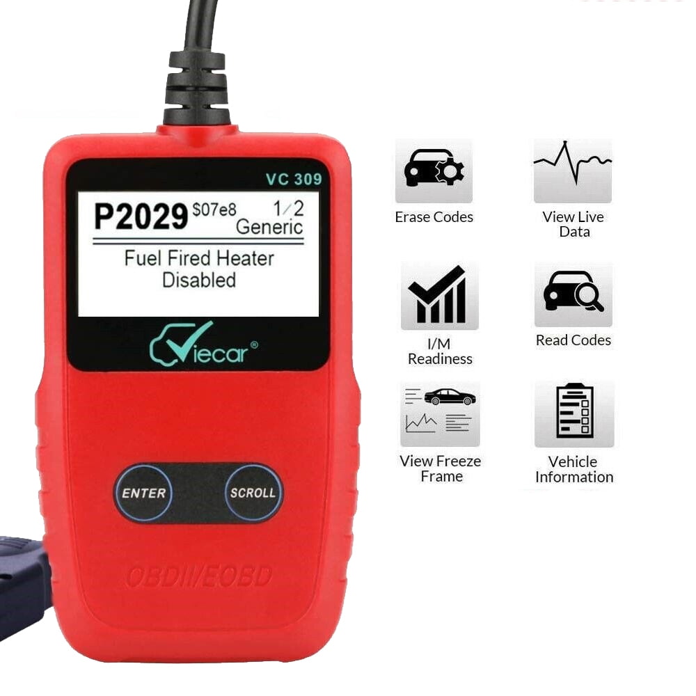 Buy VC309 OBD2 Scanner Code Reader Car Engine Diagnostic Tool Car Fault ...