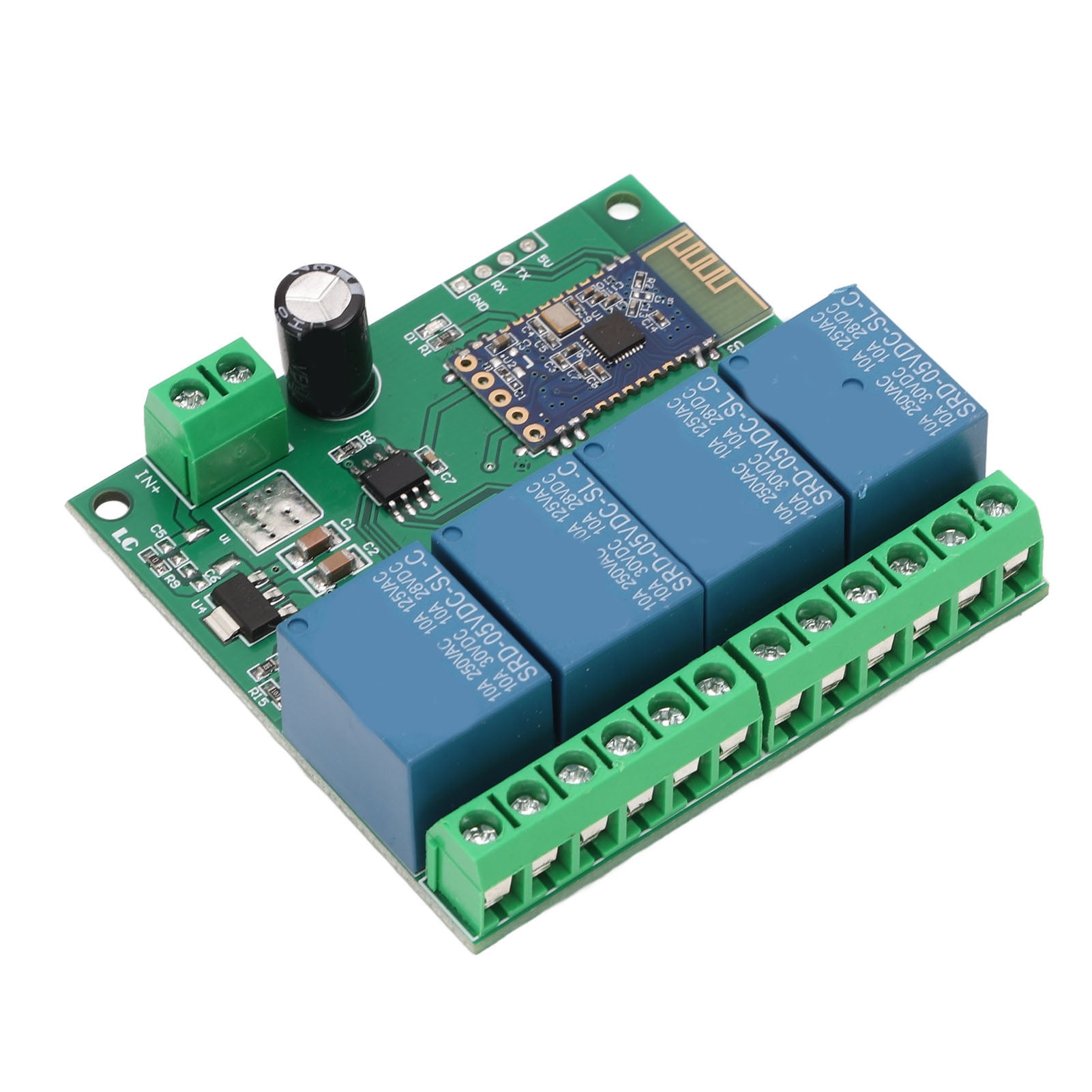 Relé Bluetooth, Relé Bluetooth de 4 canales Placa de relé Bluetooth ...