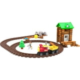 LINCOLN LOGS Sawmill Express Train - Real Wood Logs - Buildable Train ...