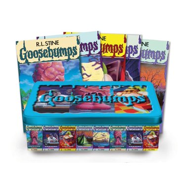 Goosebumps 25th Anniversary Retro Set, (Paperback) Collector's Tin ...