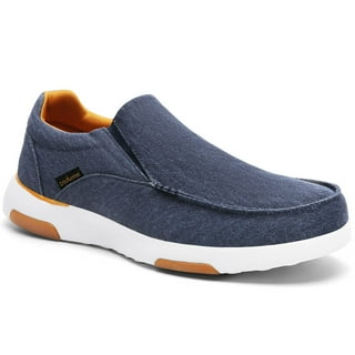 OrthoComfoot Men's Loafers for Plantar Fasciitis, Orthopedic Shoes for ...