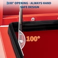 QinaQin Heavy-Duty Truck Toolbox, Construction Toolbox, with Double ...