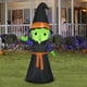Airblown Inflatables 4FT Tall Halloween Inflatable Cute Witch - Walmart.com