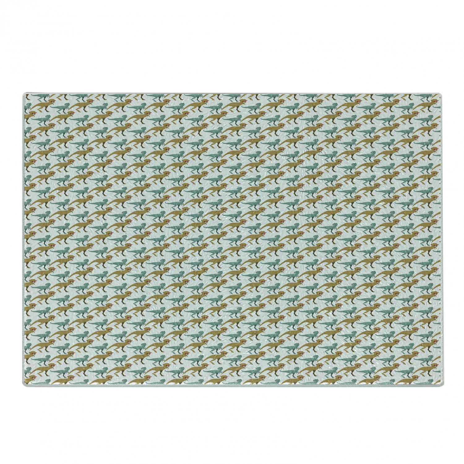 Animals Cutting Board, Jurassic Theme Dinosaurs Patterns Prehistoric ...