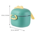 BESTYASH Powder Milk Dispenser Milk Storage Box Green PP Easy ...