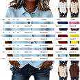bovemsi Workout Tops for Women Long Sleeve Full Print Bubble Wrinkled ...