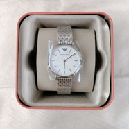 Emporio Armani AR5920 Sport White and Rose Gold Chronograph Womens ...